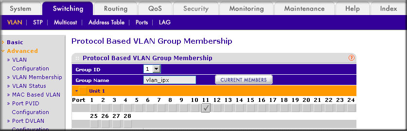 How do I create a protocol-based VLAN using the web interface on my managed switch? - NETGEAR ...